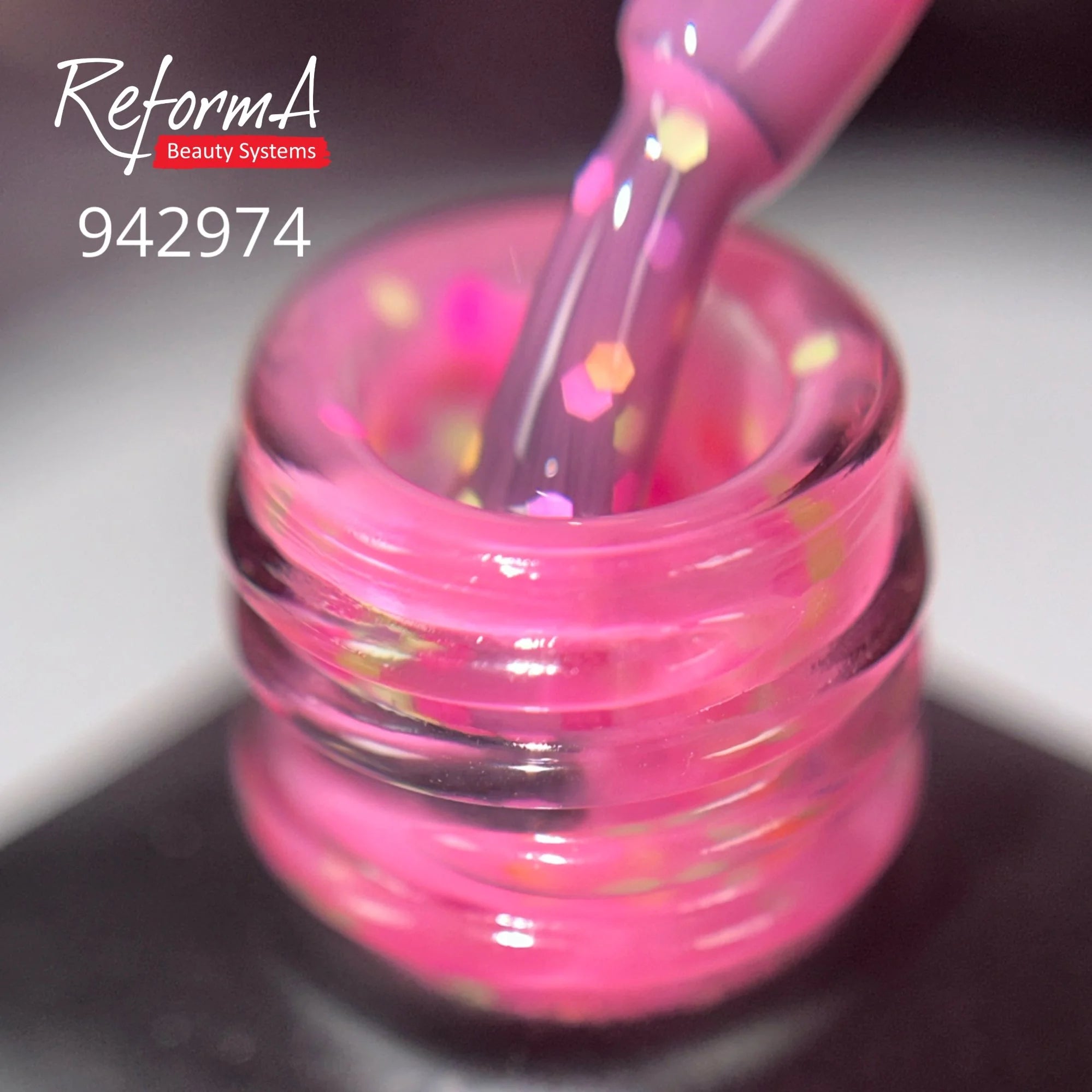 Gel Nail Polish - Rose Jam, 10 ml - REFORMA.EU